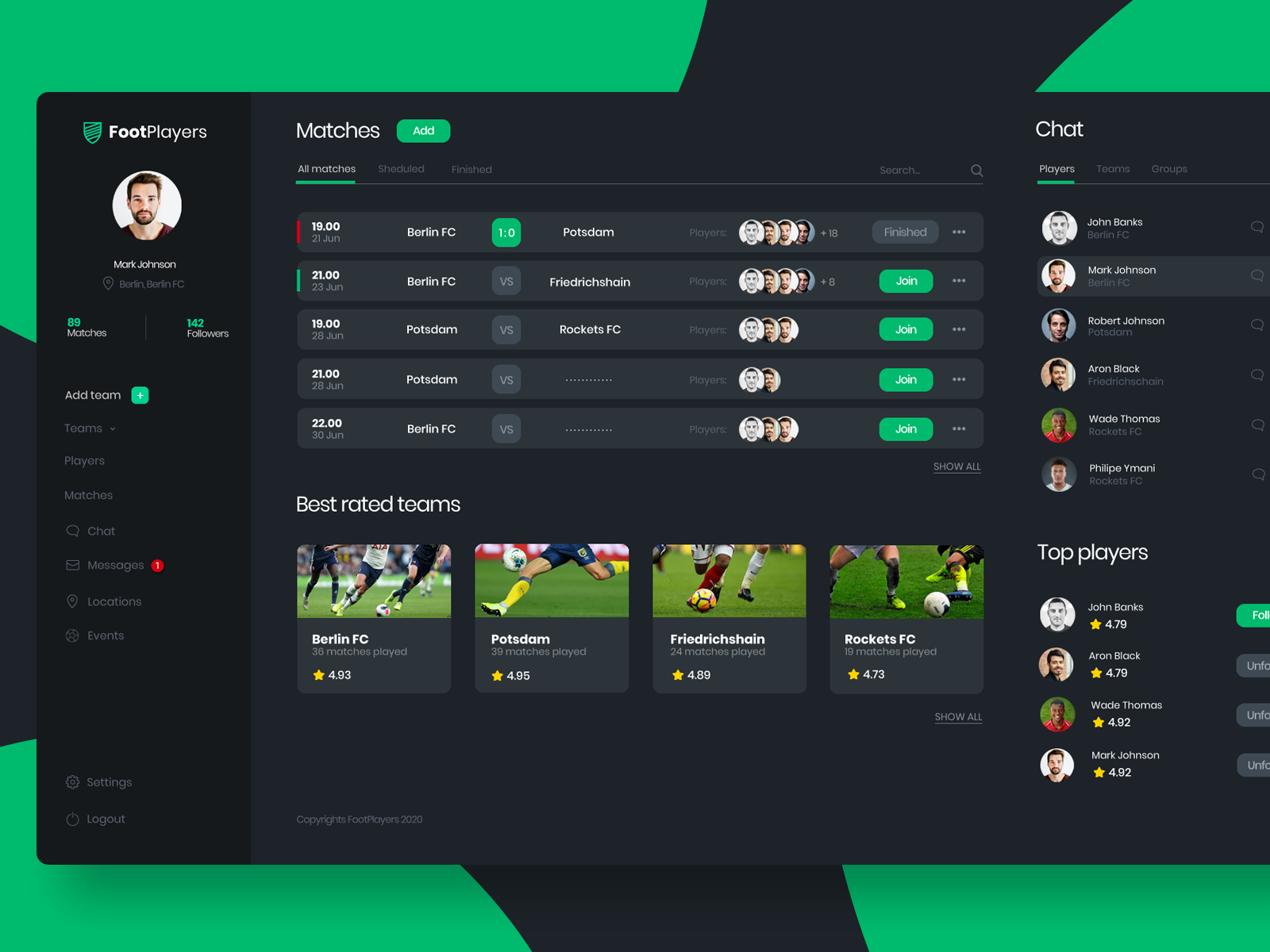 Foot Players by Jacek Żabicki for Idego on Dribbble