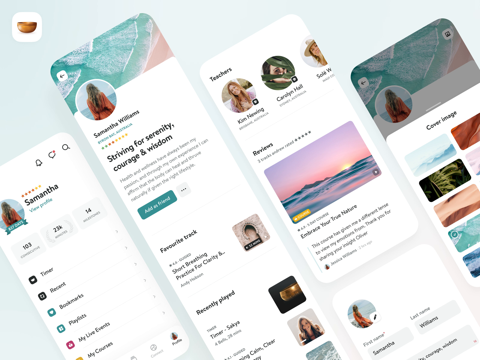 User Profiles by Andrew McKay on Dribbble