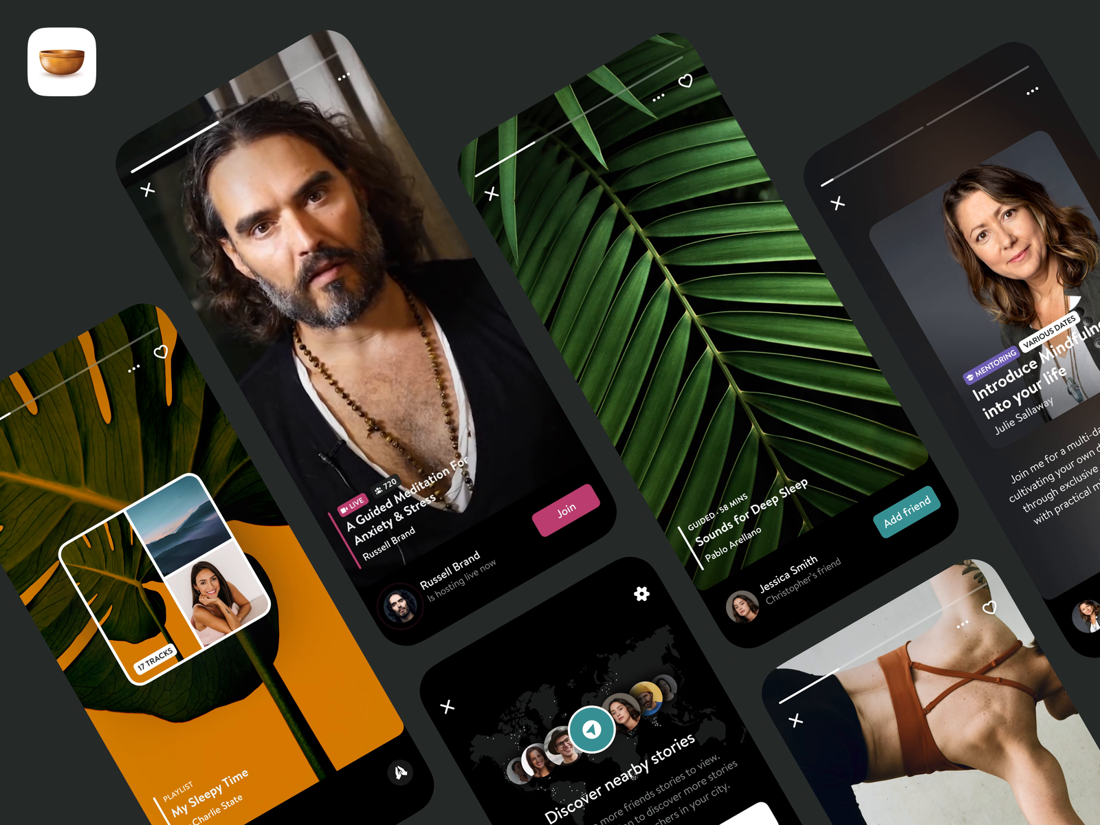 Stories app design by Andrew McKay on Dribbble