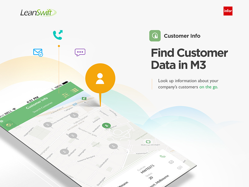 InforM3 Customer Info by LeanSwift Solution Inc on Dribbble
