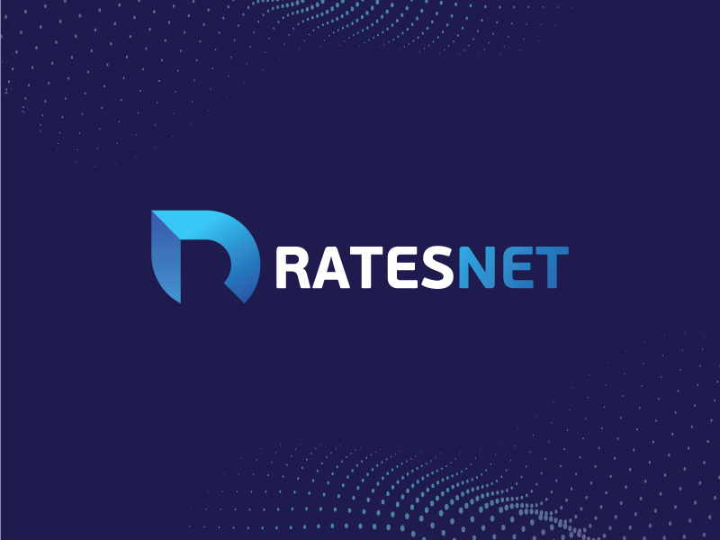 Logo design for Rates Net by Tony on Dribbble