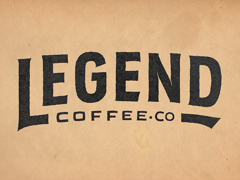 Legend Coffee Dot Co by Super Mega on Dribbble