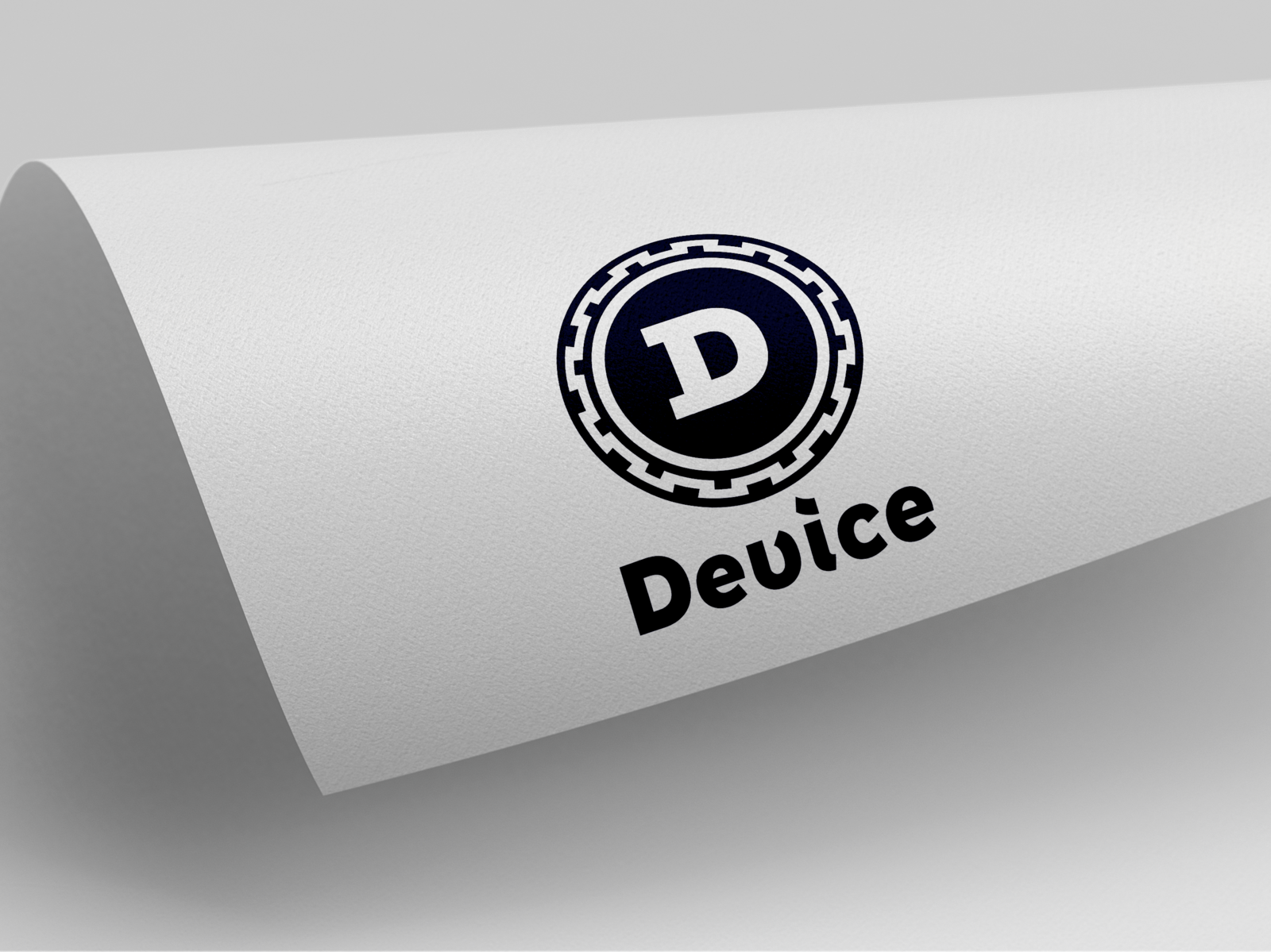 Logo : Device by Dark Code on Dribbble