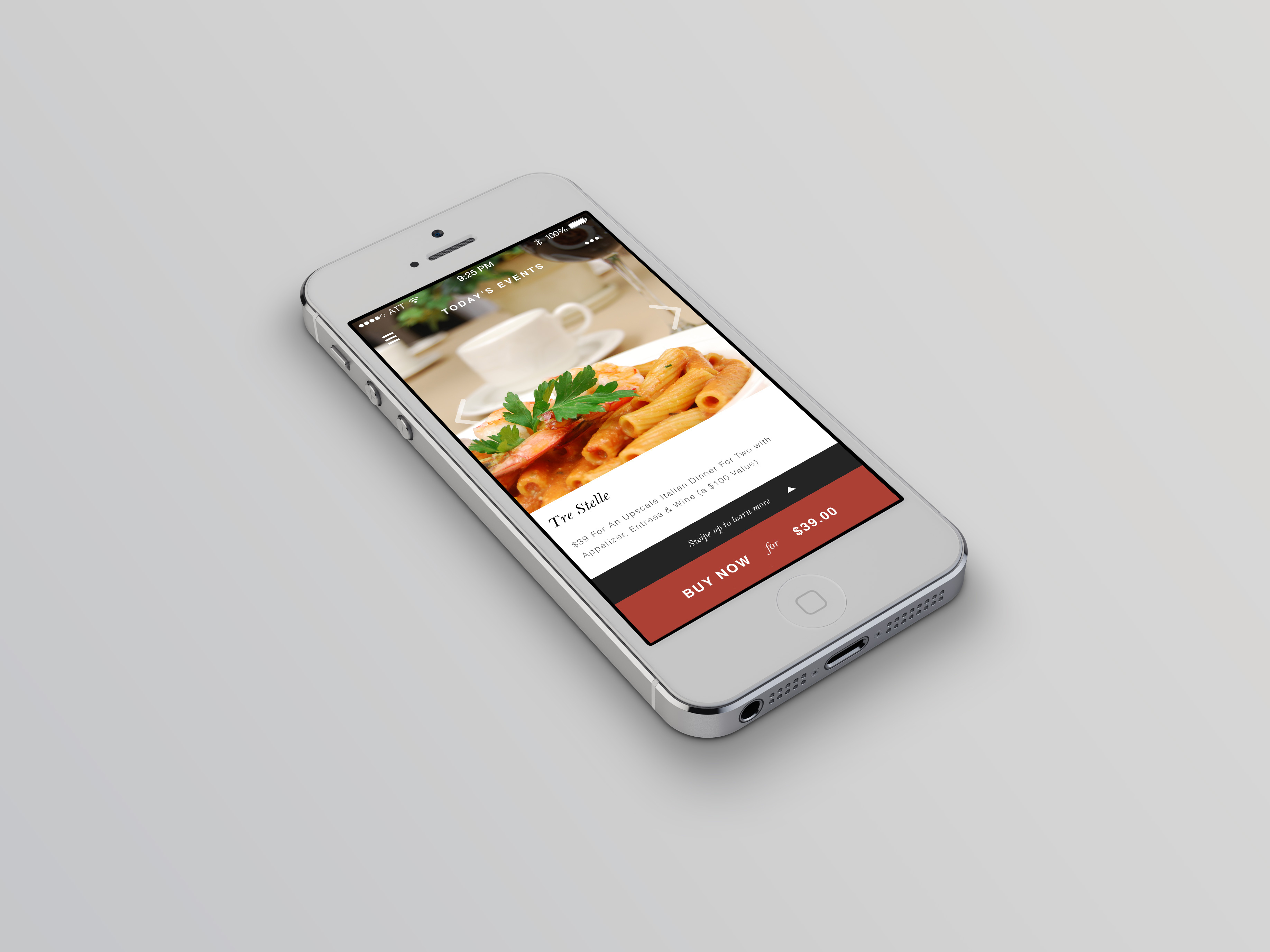 Pulsd deal screen by Alex Collins on Dribbble