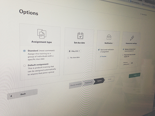 Options Options by Alex Collins on Dribbble