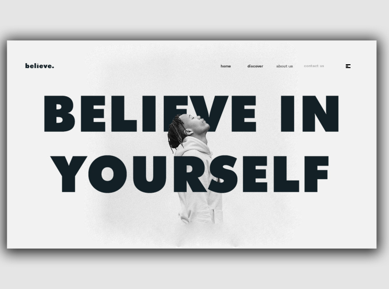 Day 297: Believe in Yourself. by Ron on Dribbble