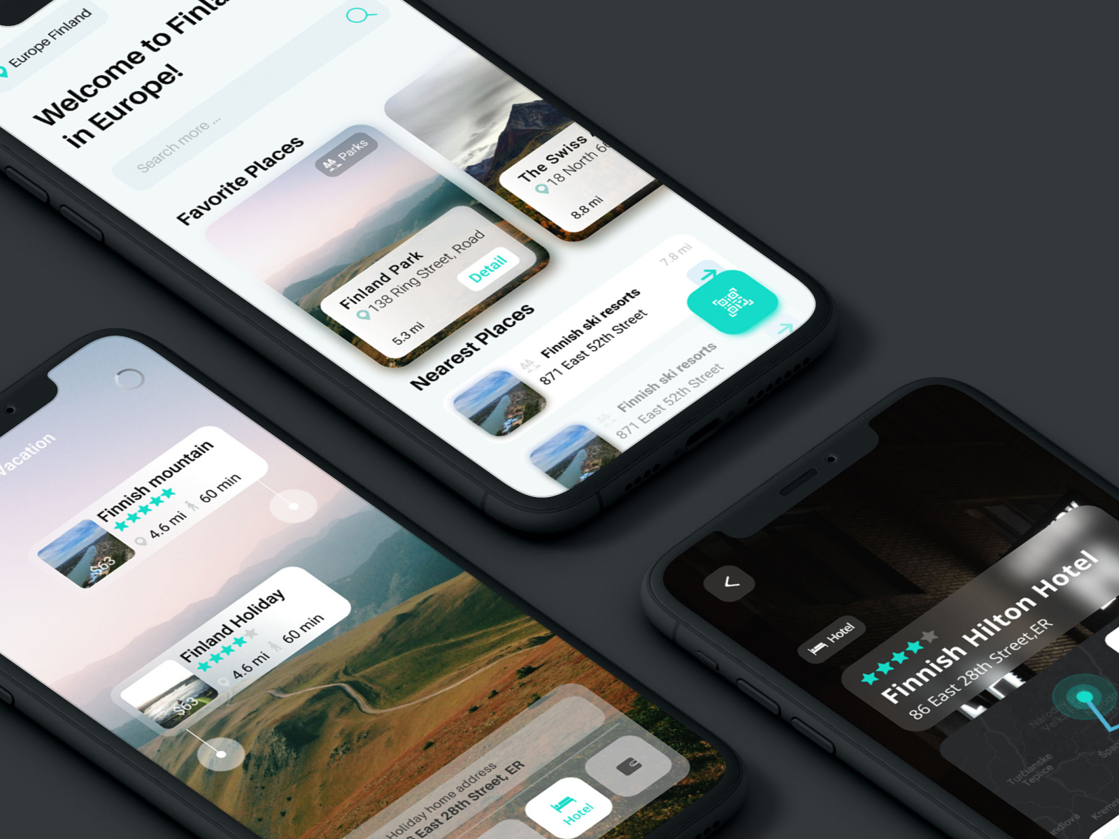 Travel App UI by GraphicDawn Studio on Dribbble