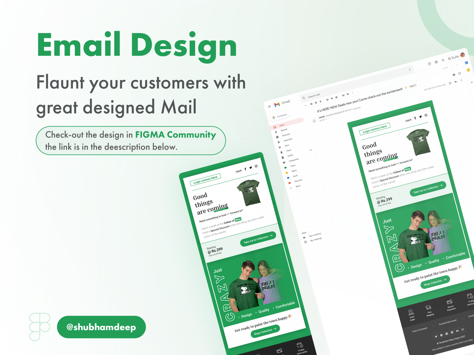 Email Campaign Design by Shubham Deep Gupta on Dribbble