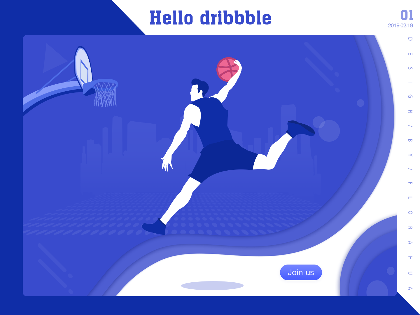 Dribbble - hello_dribbble-1.png by Flora Hua