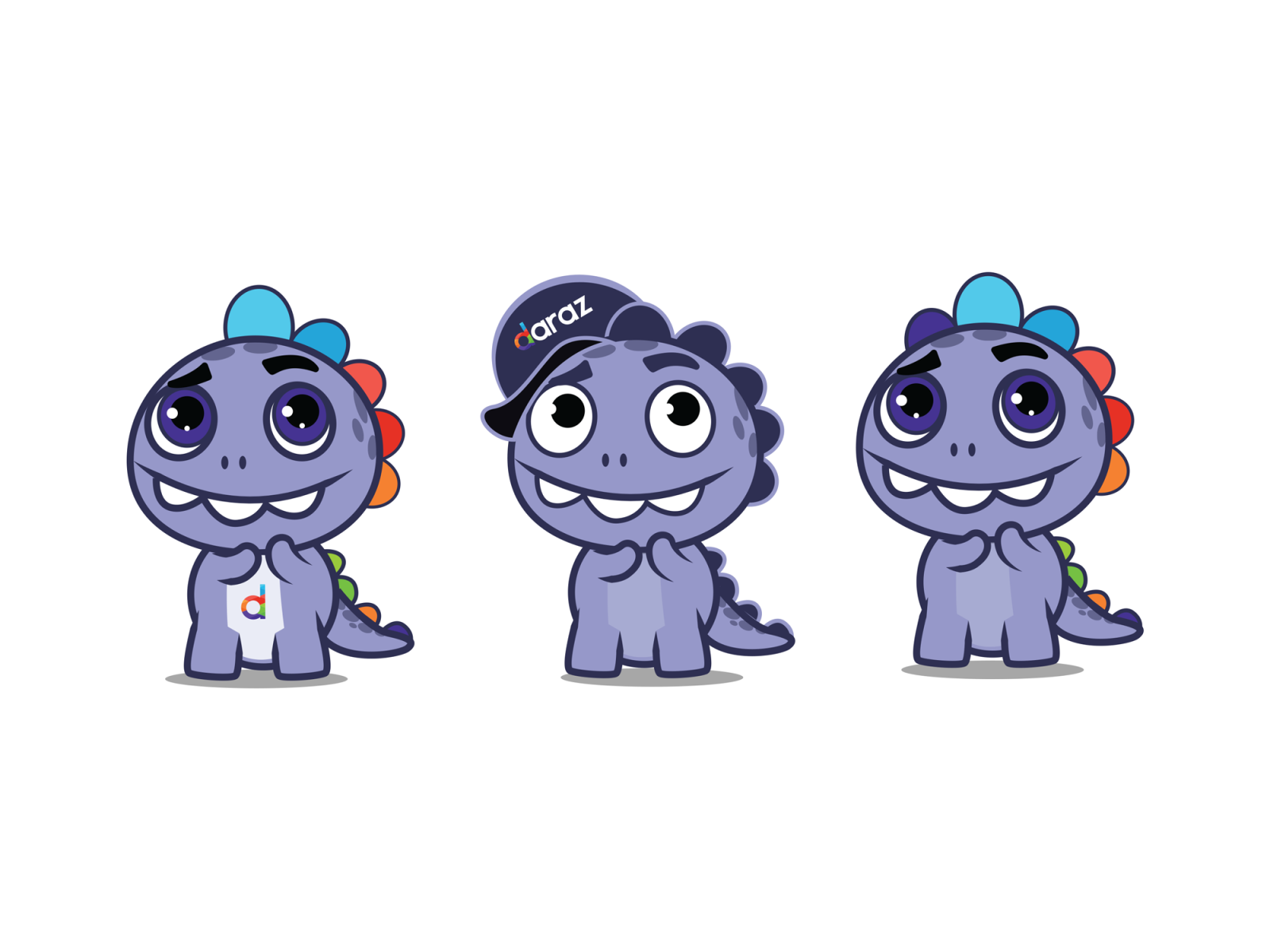 Daraz mascot concepts by Deilon Waijayantha on Dribbble