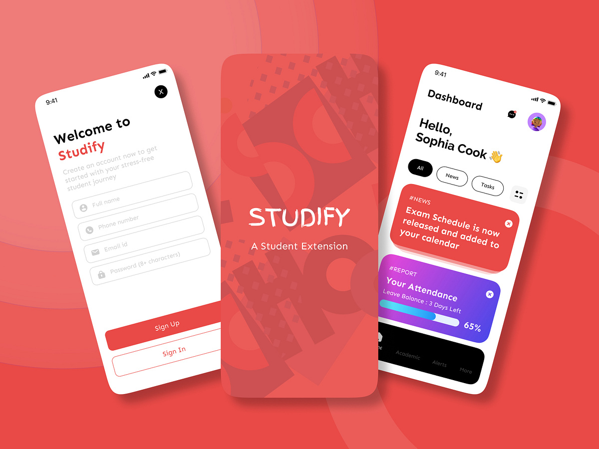 Study App designs, themes, templates and downloadable graphic elements ...