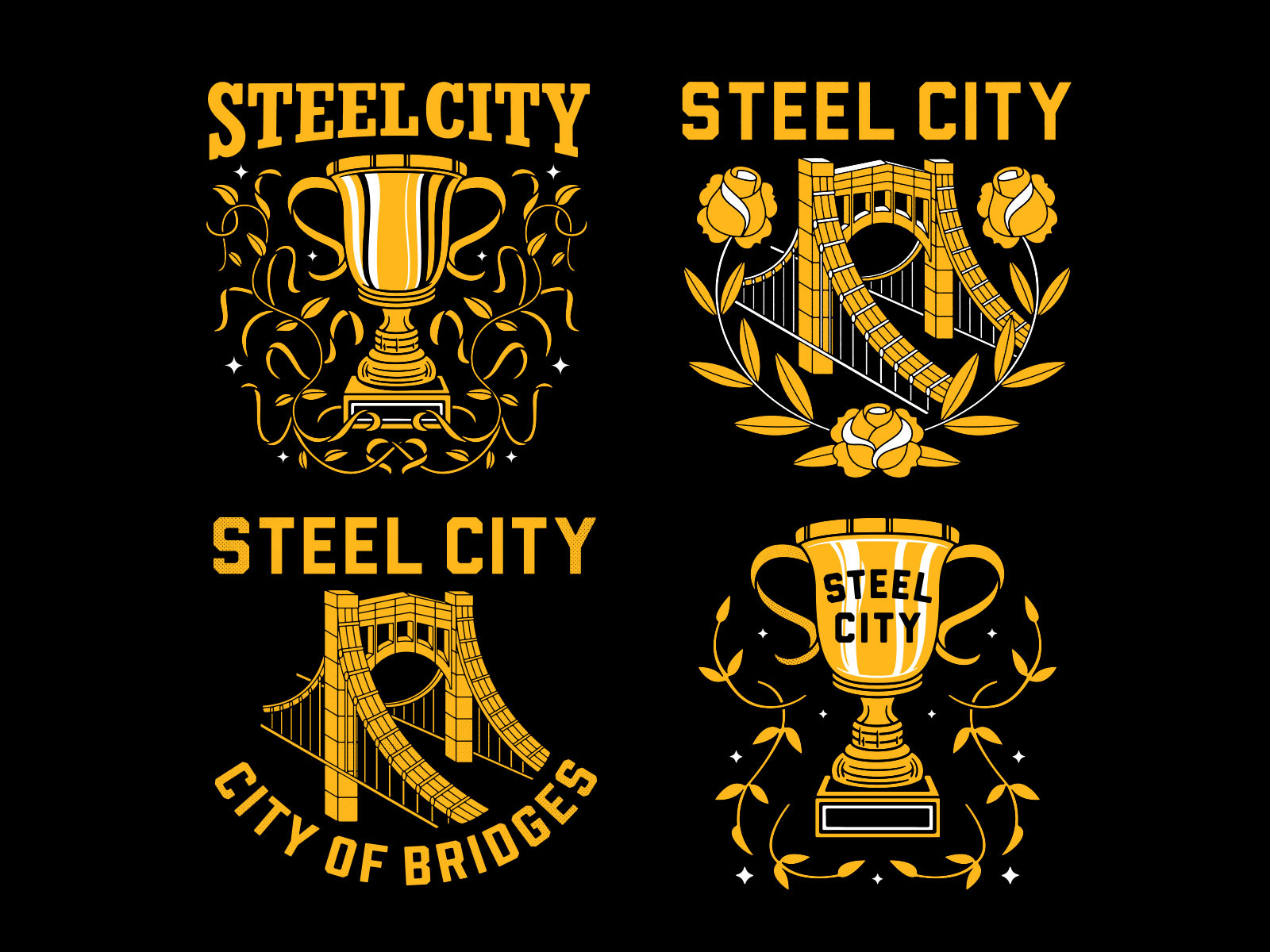 Steel City by Eric Lee on Dribbble
