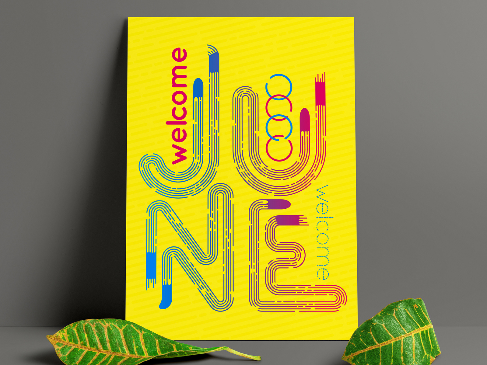 Fun poster for summer time by Rustam Adilov on Dribbble