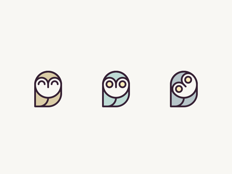 Amazing Owls by Denis Rodchenko on Dribbble