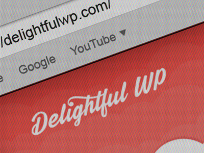 Delightfulwp Logo by Artimasa on Dribbble