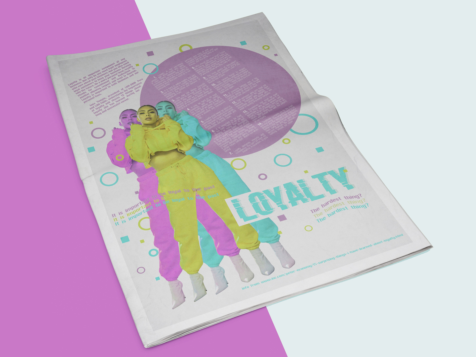 Neon page design by Dinara Luneva on Dribbble