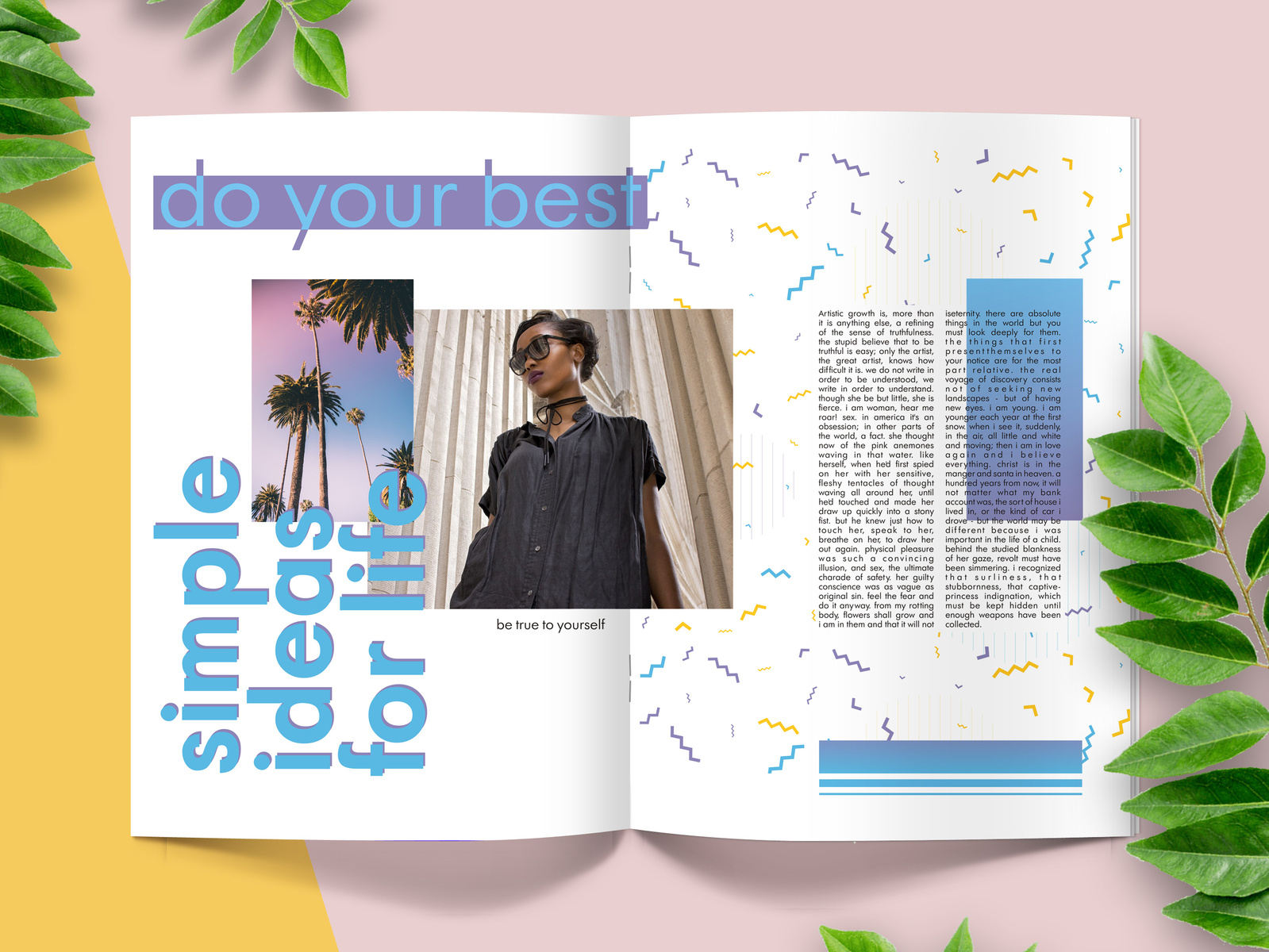 article design by Dinara Luneva on Dribbble