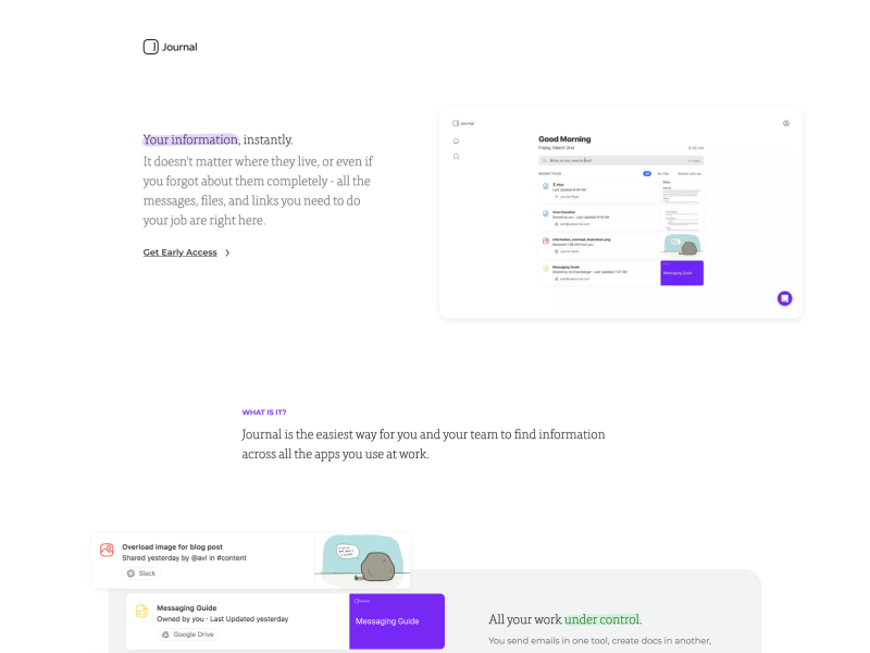 New Journal Website by Avi Eisenberger on Dribbble