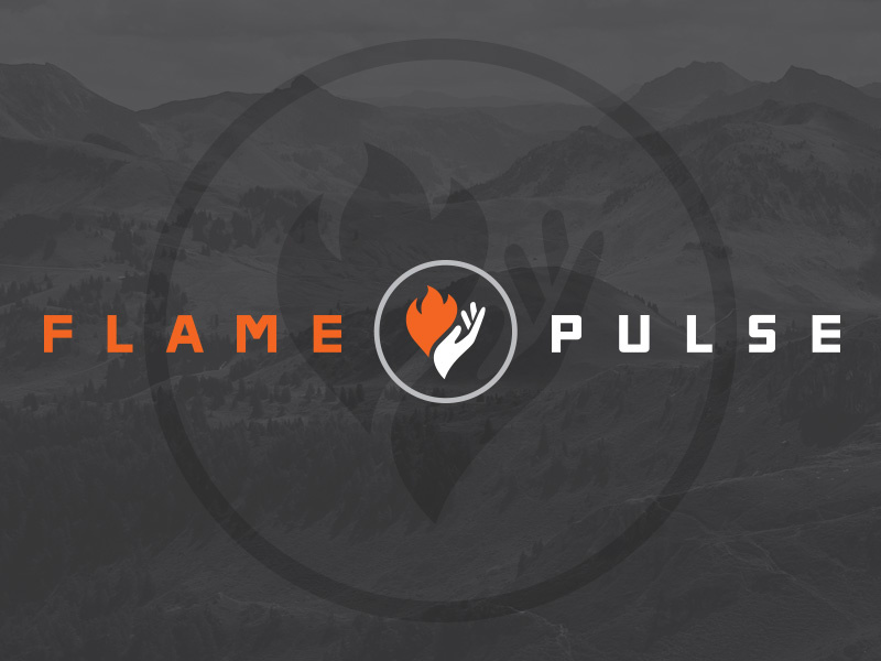 Flamepulse Logo by Dylan Wilkinson on Dribbble