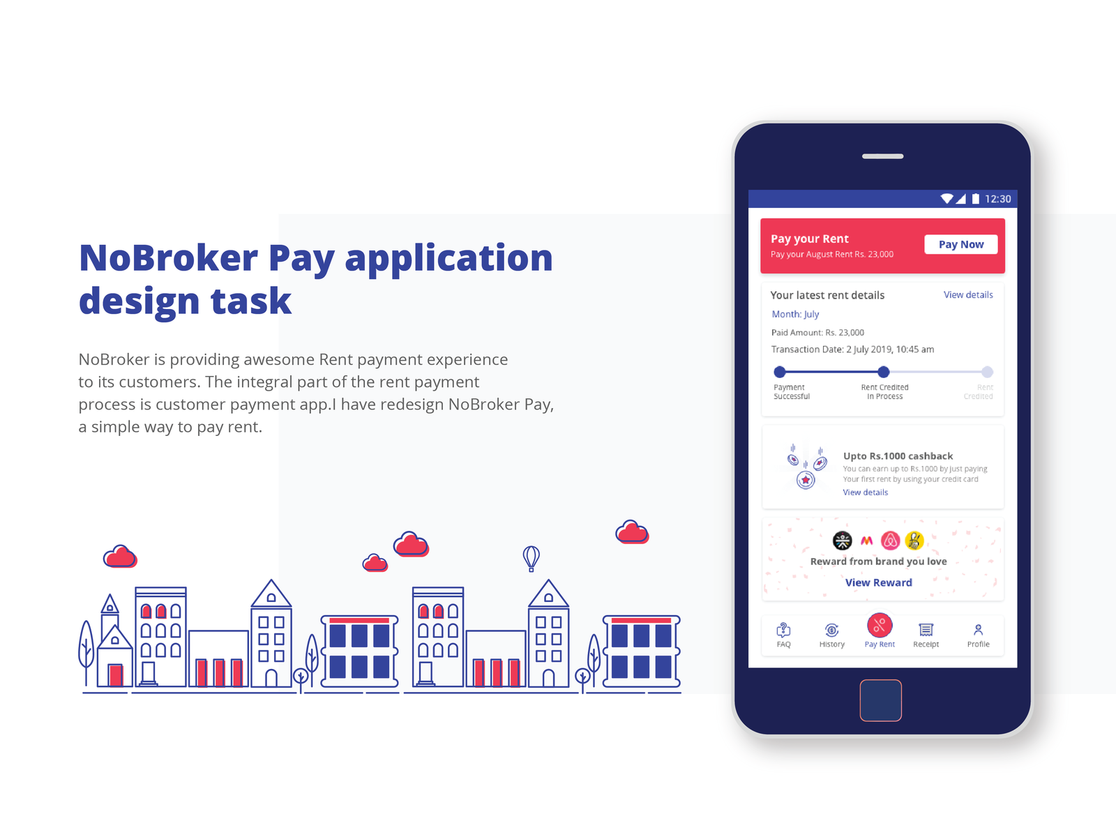 Nobroker Pay App Redesign by Abhilasha Jaiswal on Dribbble