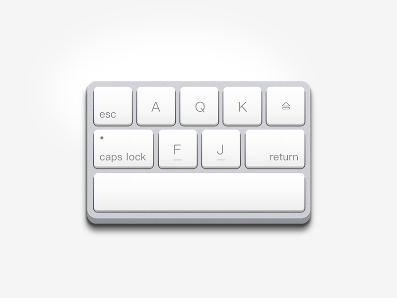 Apple Mini Smart Keyboard by InvisibleMike on Dribbble