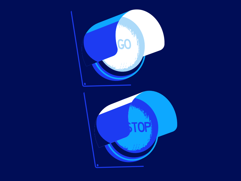 Traffic lights loop by Mariano Rodríguez on Dribbble