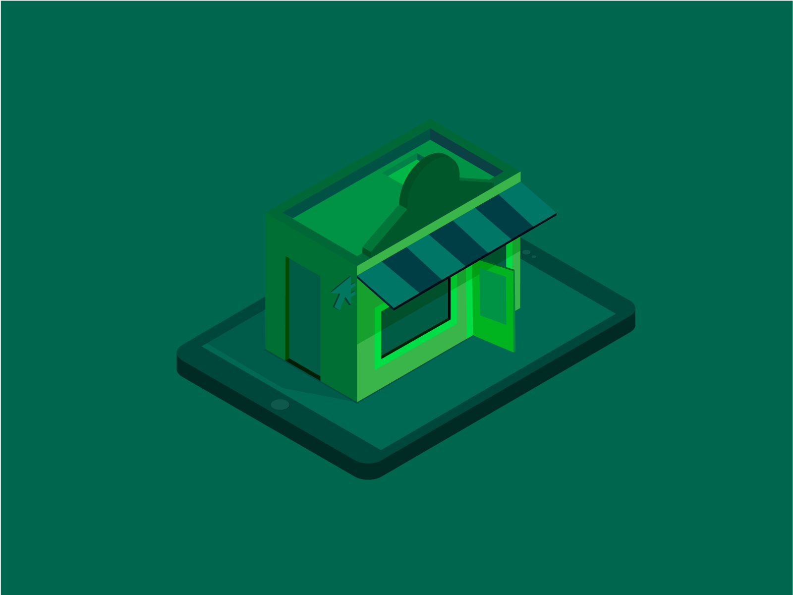 Digital Abode II by Oselu Irabor on Dribbble
