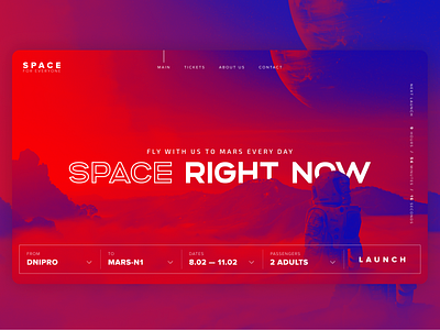 Space travel by Oleg Glushenko on Dribbble