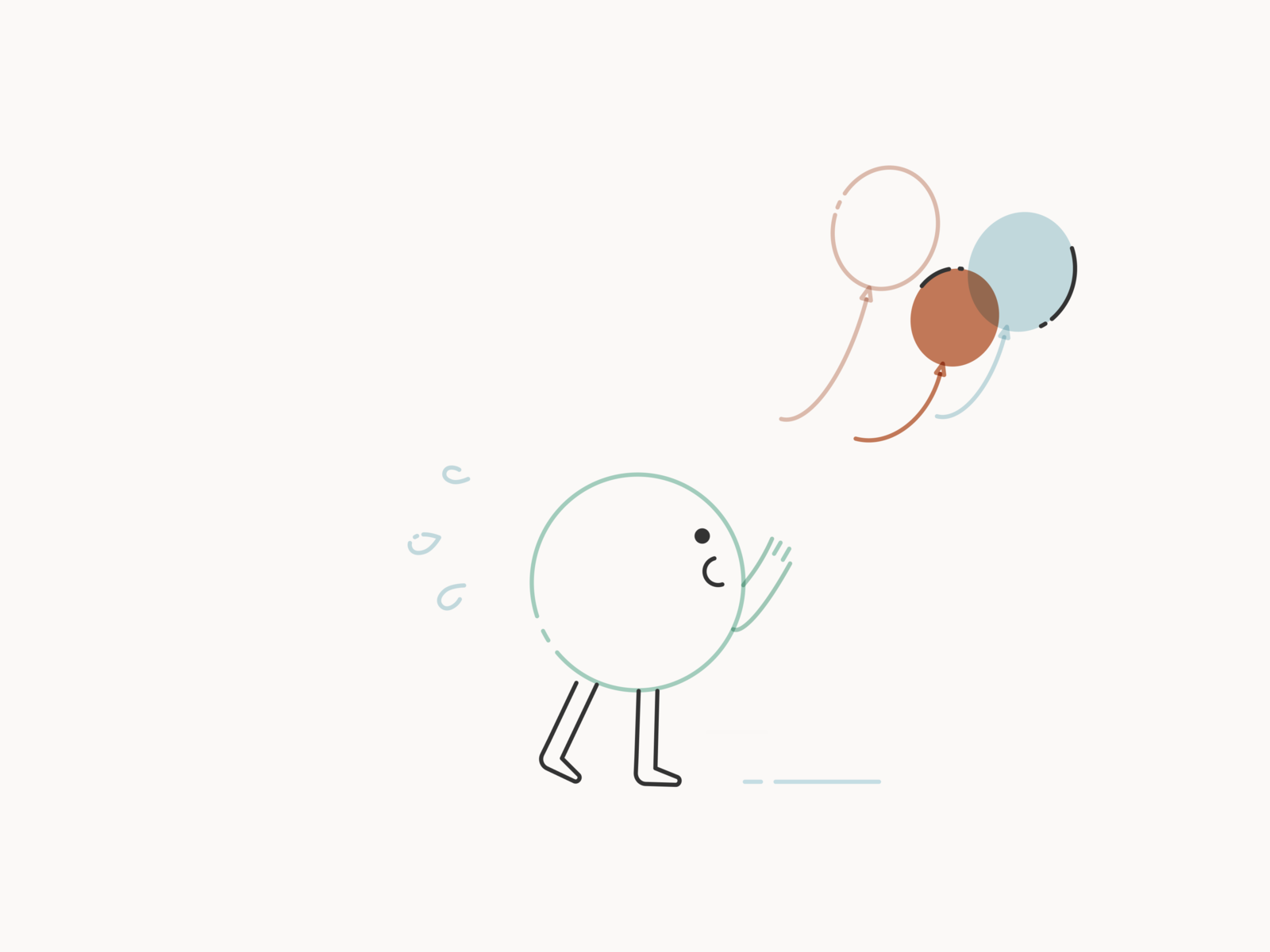 Illustration - errors by Chloe Chen for Joy on Dribbble