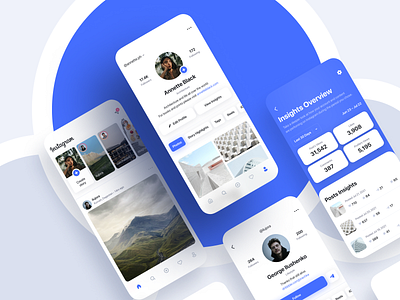 Instagram App Redesign by George Ilushenko for ABCDesign on Dribbble