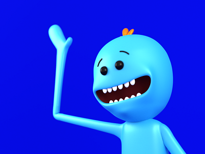 Mr. Meeseeks! by Alex Torres on Dribbble