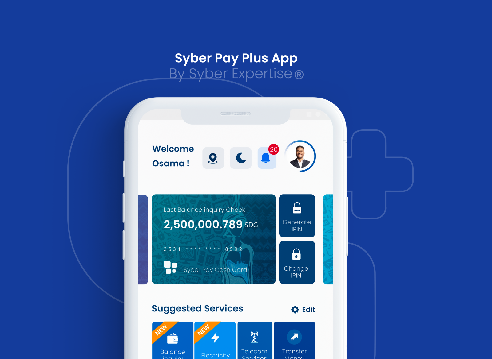 Syber pay plus app by Mohammed Akasha on Dribbble