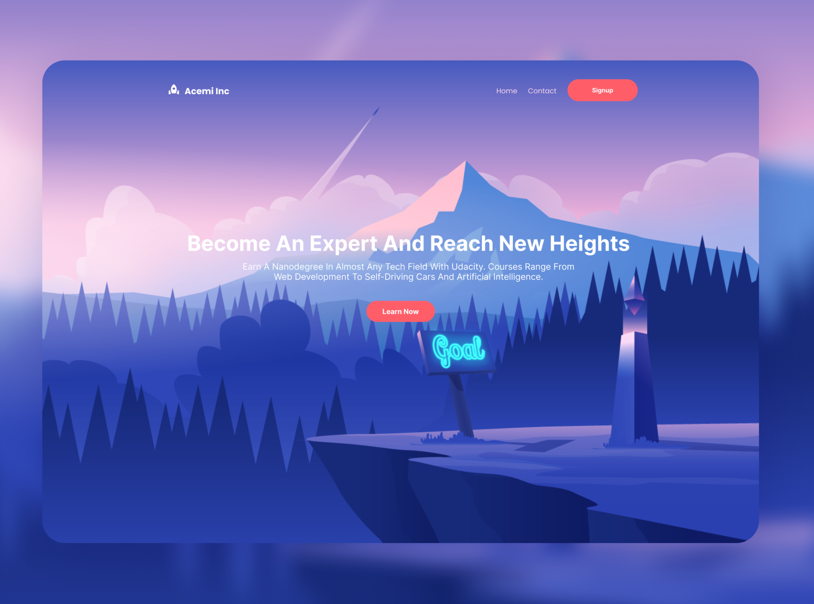 Learn to Grow - Landscape web concept Illustration by Md Said on Dribbble