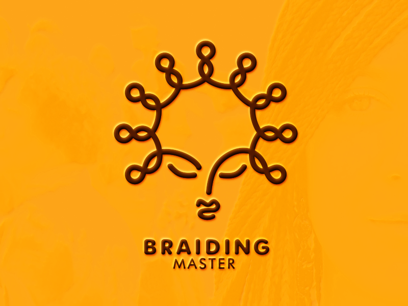 Braiding master logo by Constantin Gladkov on Dribbble