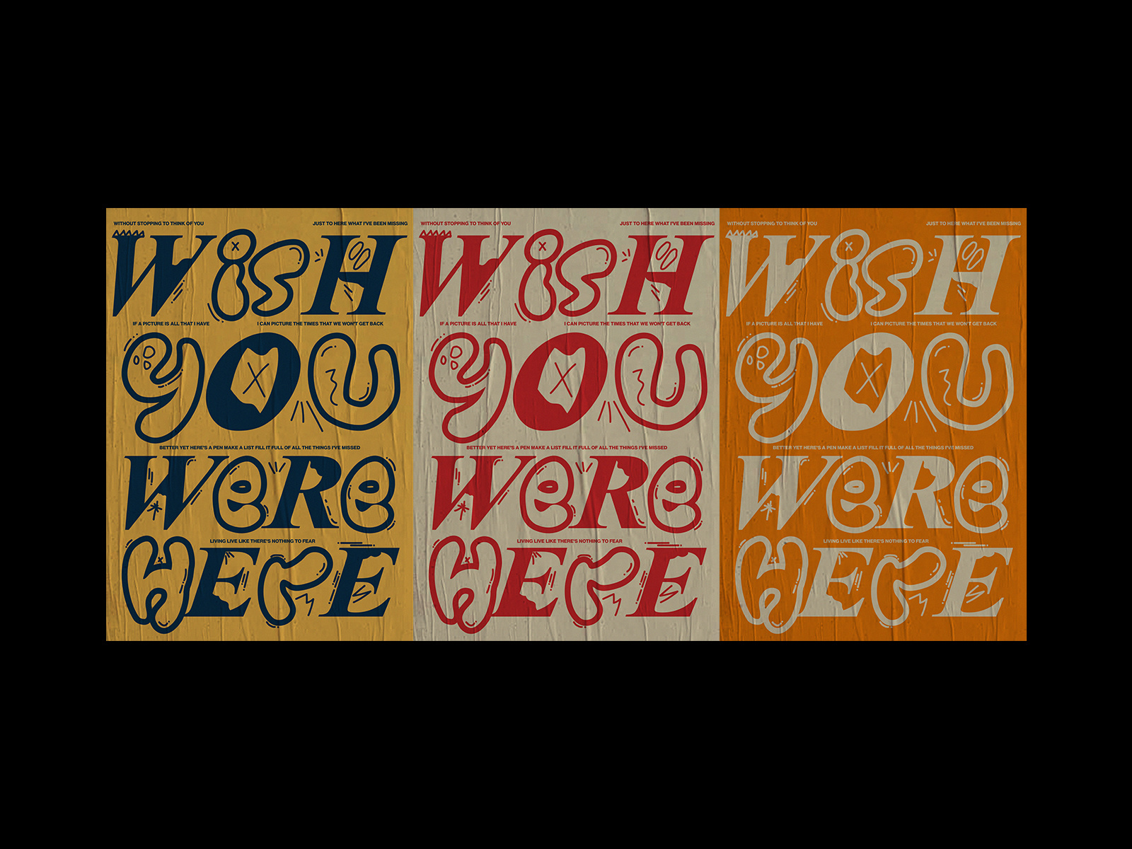 Poster Design - WYWH Poster by Ciyo Nugroho on Dribbble