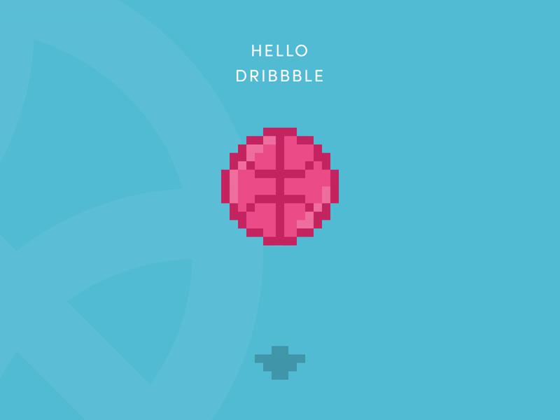 Hello Dribbble by Raffaele Gesulfo on Dribbble