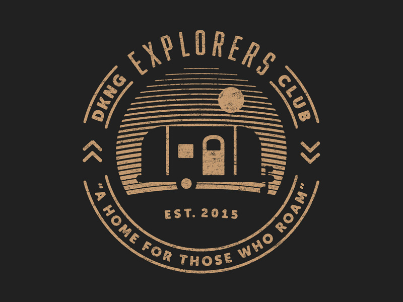 Explorers Club Shirt by DKNG on Dribbble