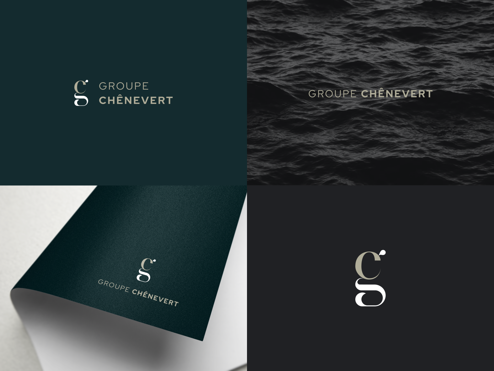 Groupe Chênevert Brand by Mahendra Canaguy on Dribbble