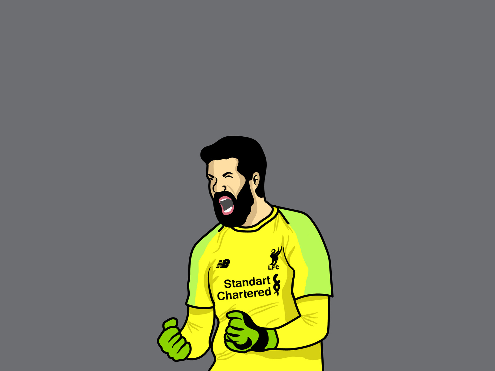 Alisson Becker by Erfan Petri on Dribbble