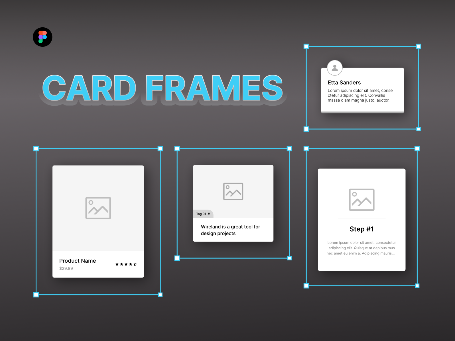 UI Card Frames by Krunal Savani on Dribbble
