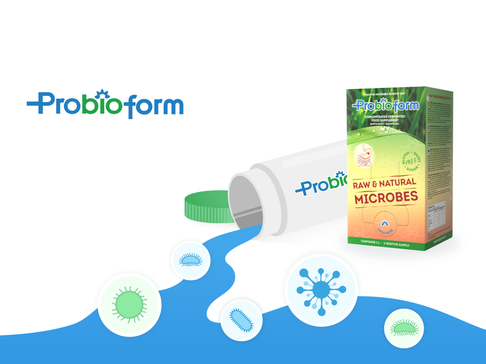 Probioform Product by Handoko Agus on Dribbble