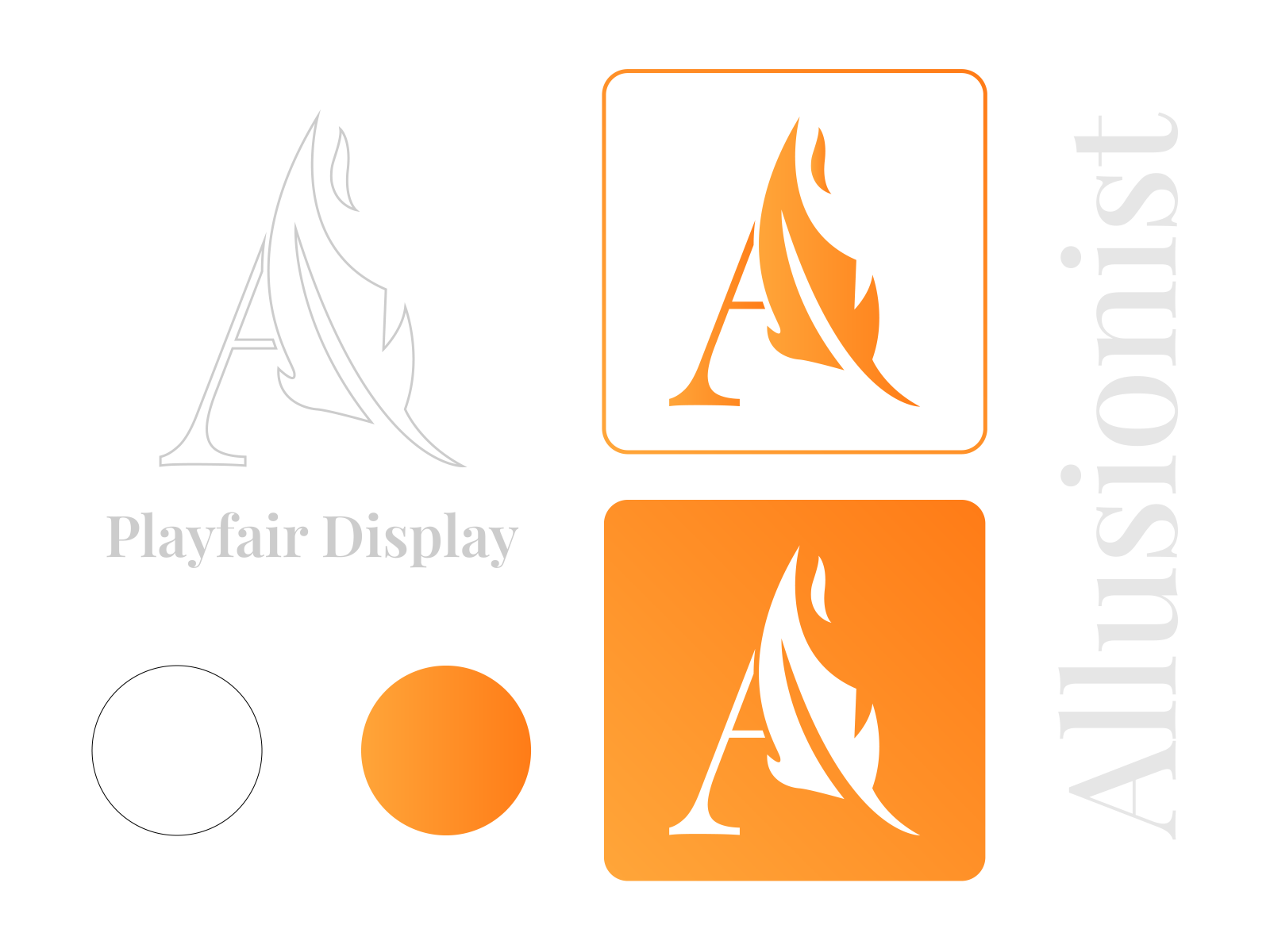 Allusionist | logo by Dhruv on Dribbble