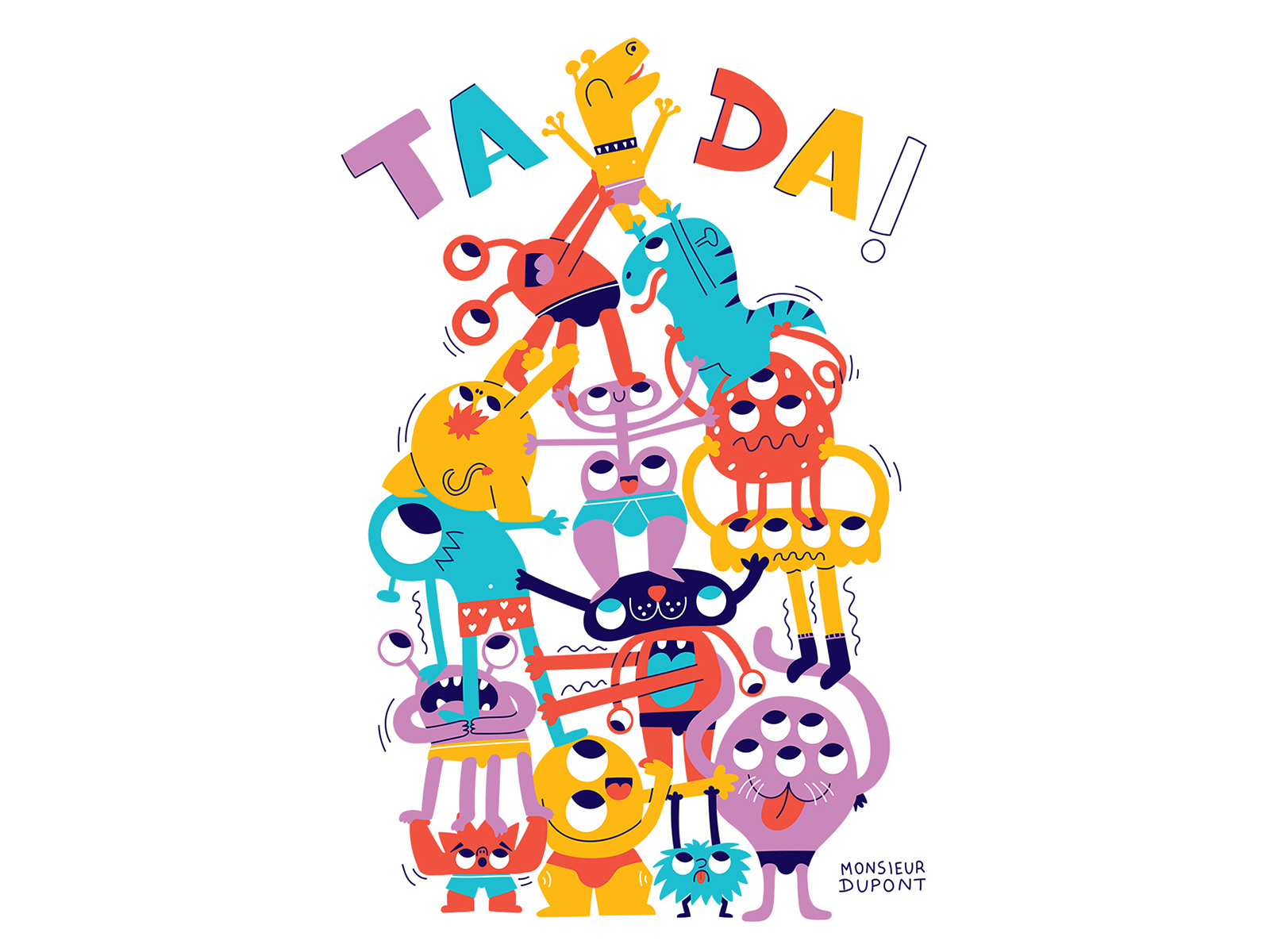 Ta Da ! by Monsieur Dupont on Dribbble