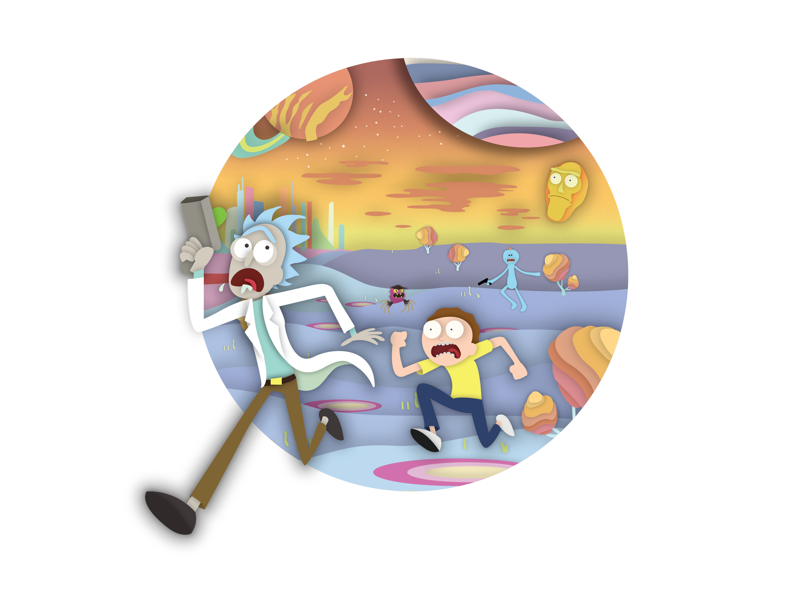 Let's Get Schwifty by Katherine Johnson on Dribbble