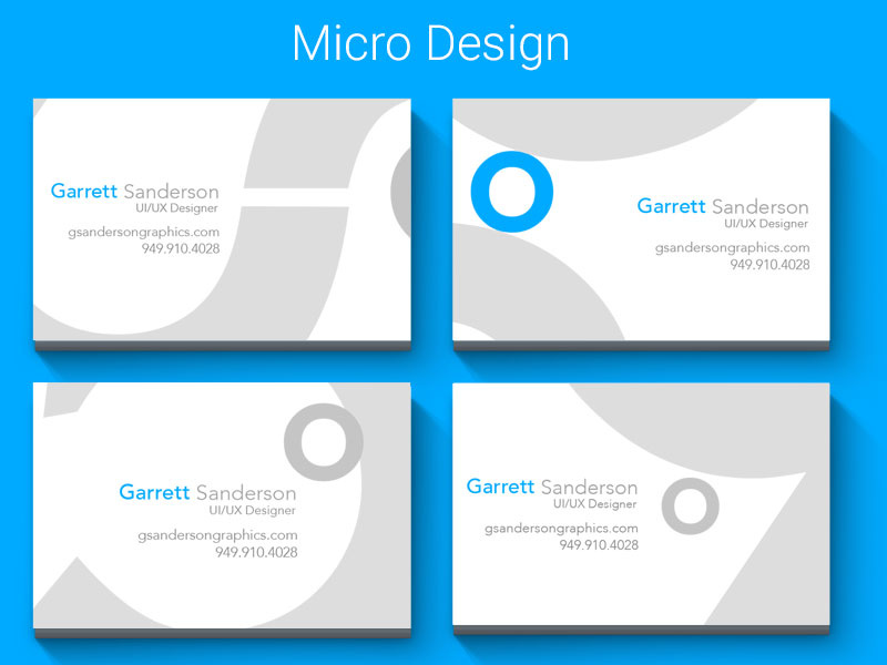 Micro Macro Dribble by Garrett Sanderson on Dribbble