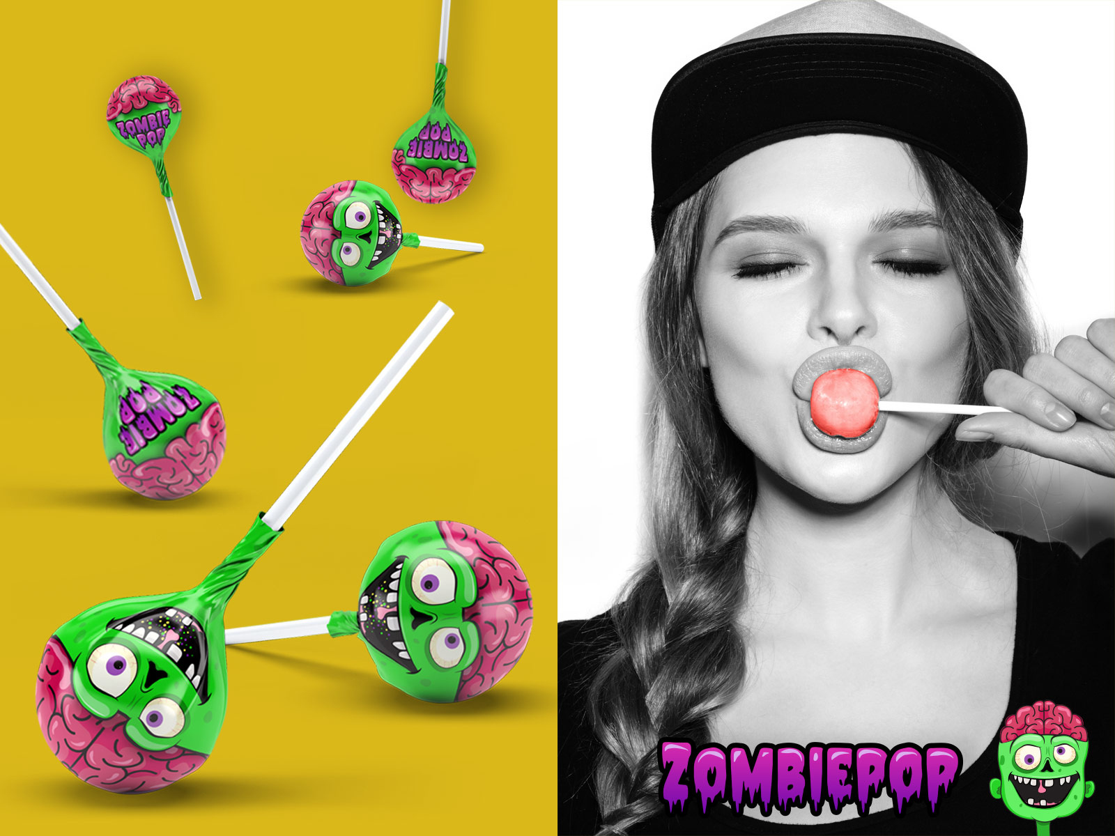 ZombiePop by Zeljka Mitrovic on Dribbble