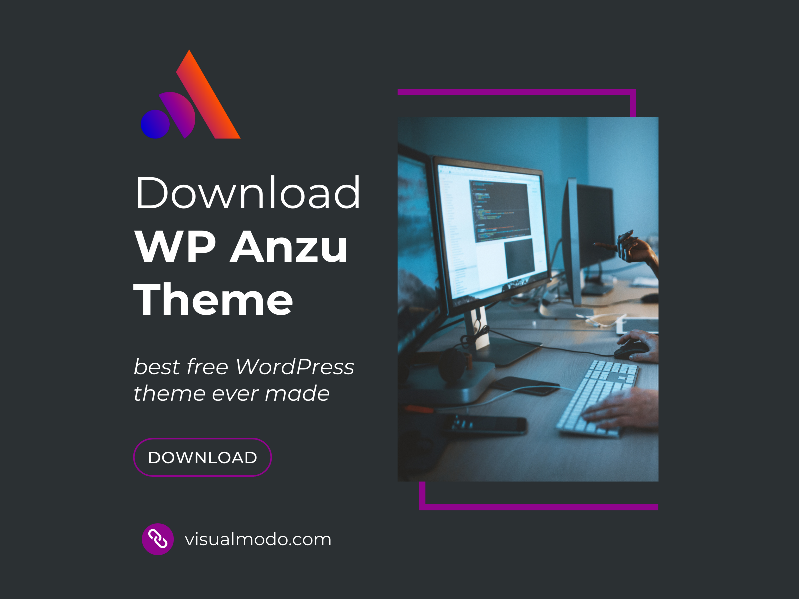 WPAnzu WordPress Theme by Visualmodo by Visualmodo WordPress Themes on Dribbble