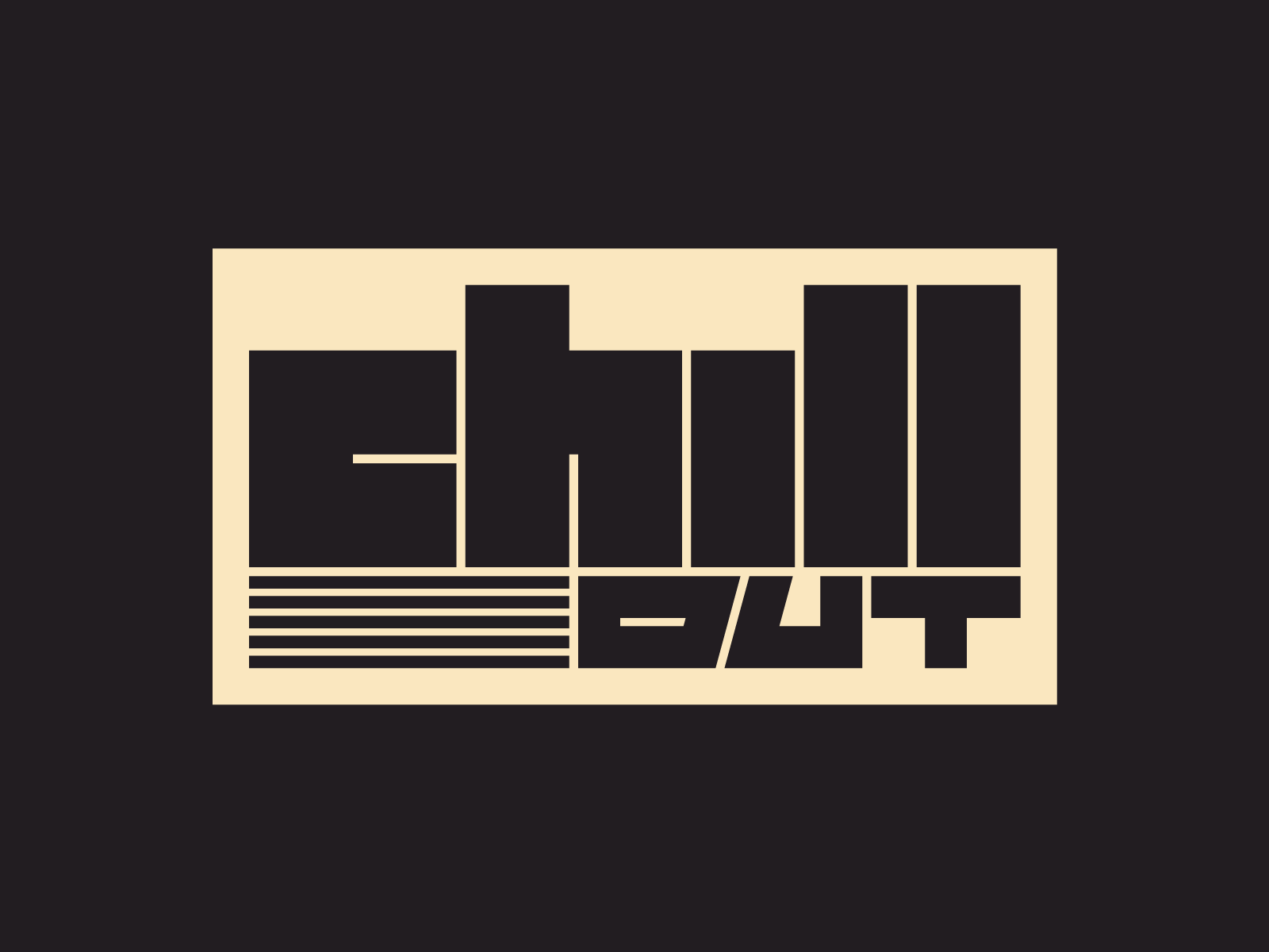 Chill Out by Rafael Serra on Dribbble