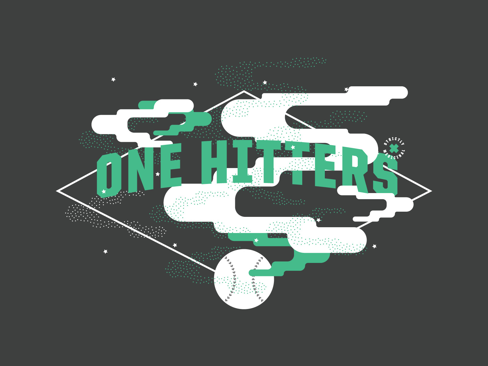 One Hitters Softball 02 by Jon Simons on Dribbble