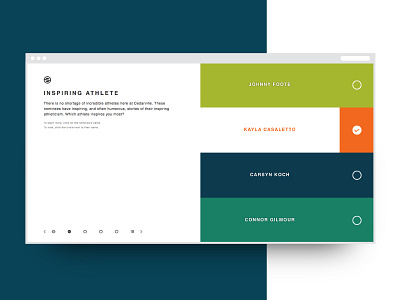 Elliv Polling Website by Andrew Spencer on Dribbble